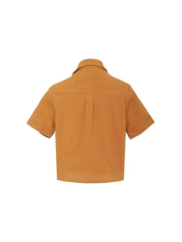 Anemone The Maq Linen-blend Top