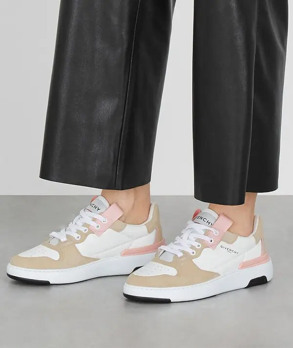 Givenchy Wing White Leather Sneakers