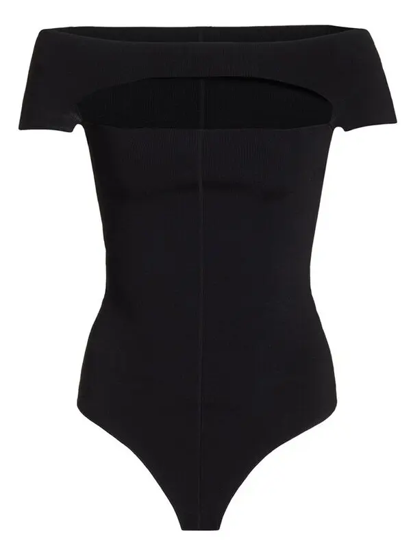 Khaite Talie Off-the-shoulder Bodysuit