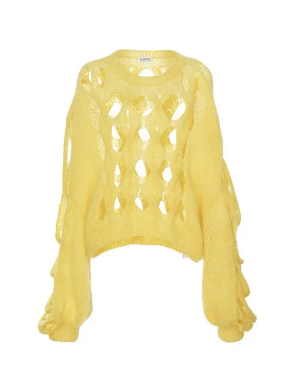 Loewe Open-knit Mohair Sweater