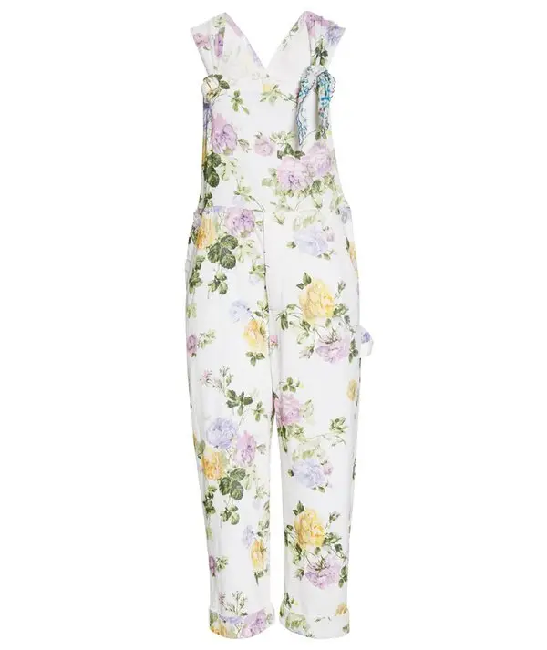 LoveShackFancy Daffy Overalls