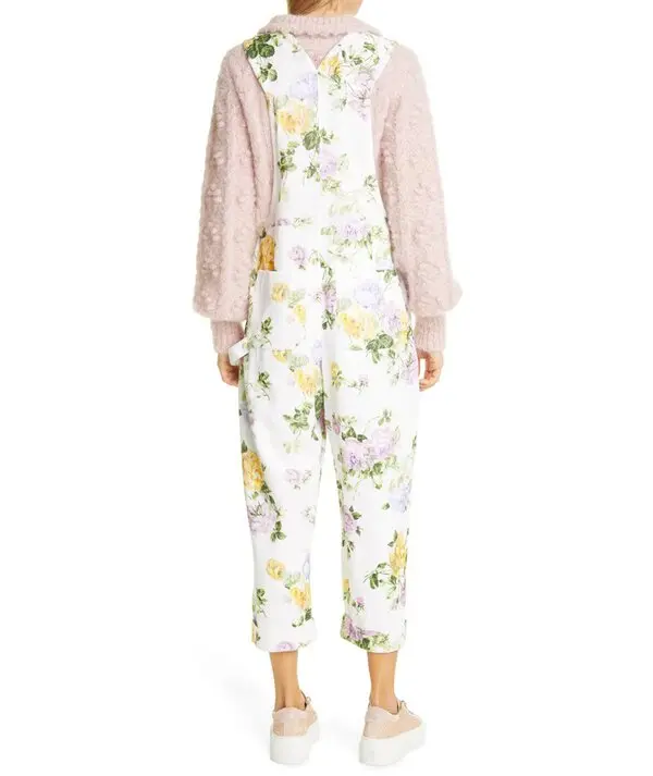 LoveShackFancy Daffy Overalls