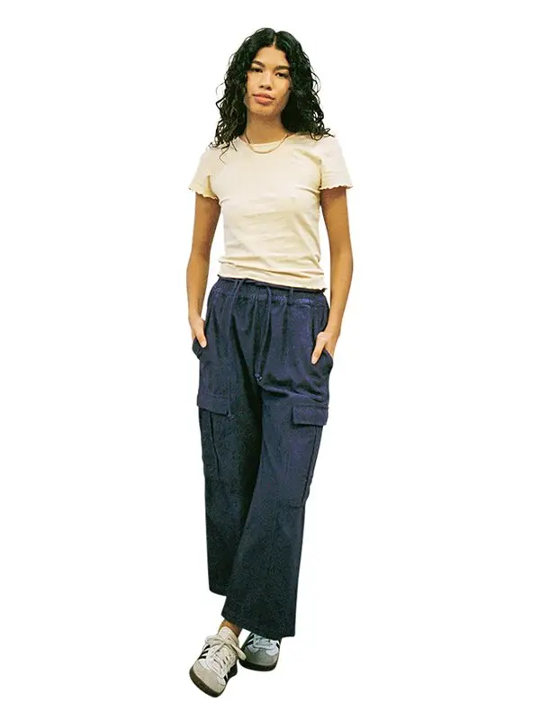 BACK BEAT CO. Organic Cotton Corduroy Cargo Pants