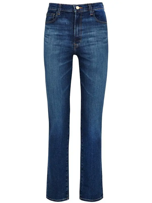 J Brand Tegan Blue Straight-leg Jeans
