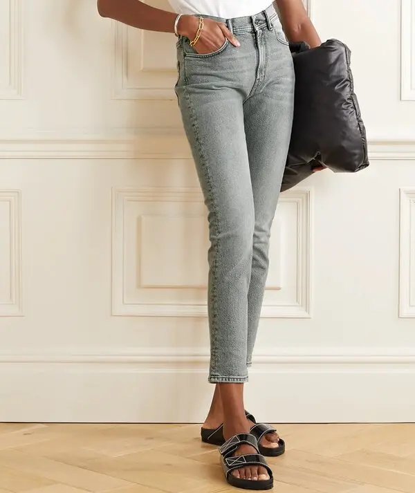 Acne Studios High-rise Straight-leg Jeans