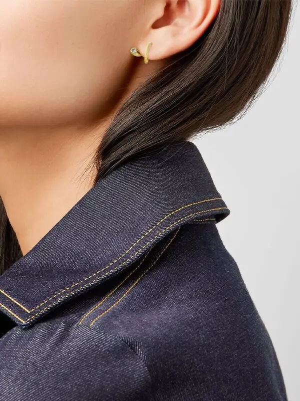 Katkim Peak 18k Gold Earring