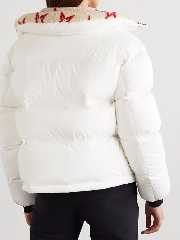 Perfect Moment Oslo Printed Faux Fur-trimmed Quilted Down Ski Jacket