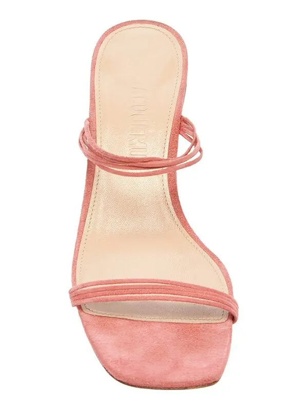 Jacquemus Vallena Suede Mules