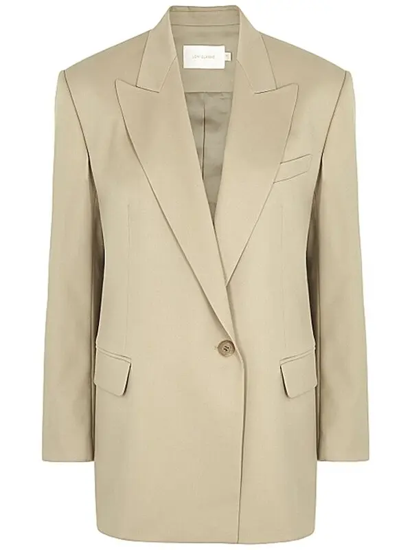 LOW CLASSIC Sand Wool Blazer