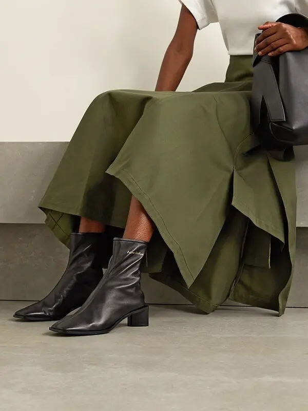 Acne Studios Leather Ankle Boots