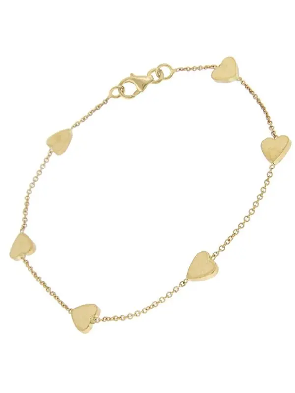 JENNIFER MEYER Heart The Inch Bracelet