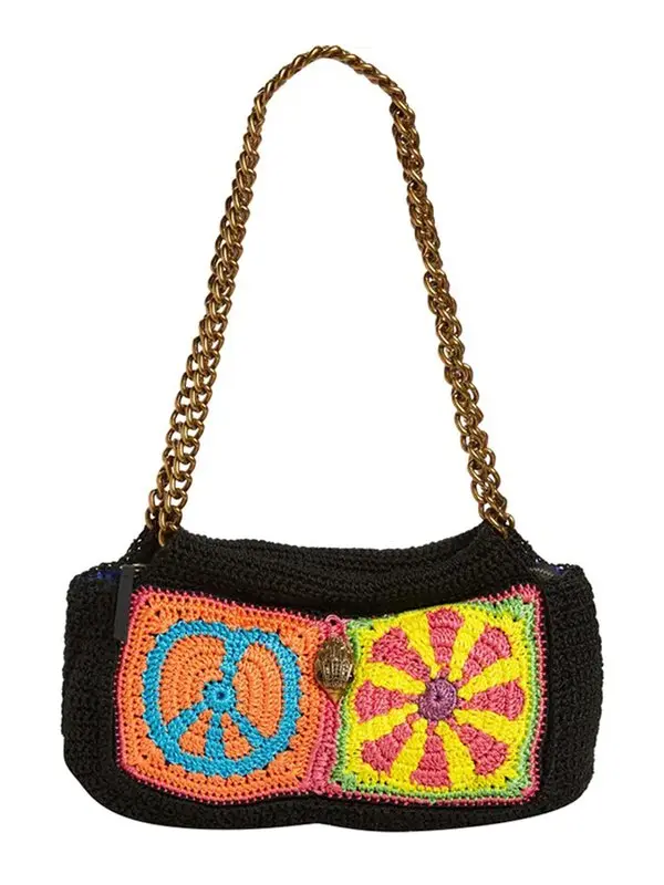 Kurt Geiger Kensington Crochet Shoulder Bag