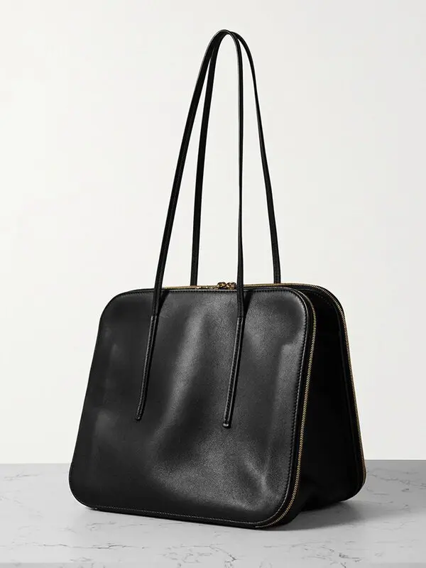 THE ROW Tr3 Leather Shoulder Bag