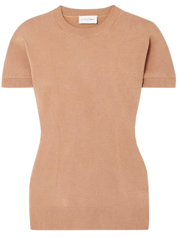 AZ FACTORY Mybody Stretch-knit Top