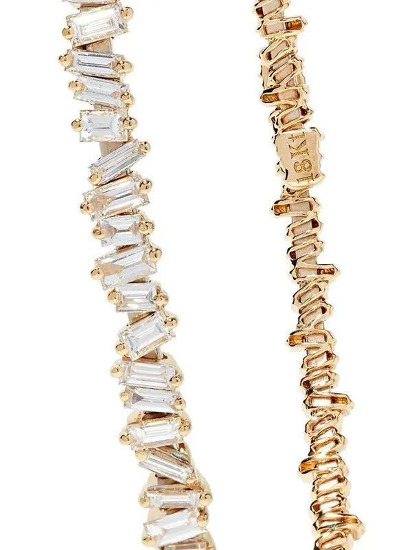 SUZANNE KALAN 18-karat Gold Diamond Choker