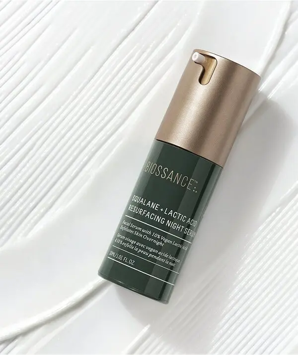 Biossance Squalane + Lactic Acid Resurfacing Night Serum