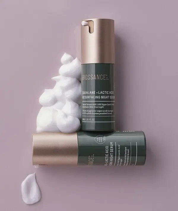 Biossance Squalane + Lactic Acid Resurfacing Night Serum