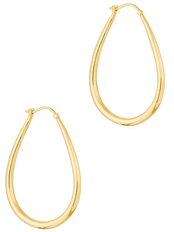 DAPHINE Louise 18kt Gold-plated Hoop Earrings