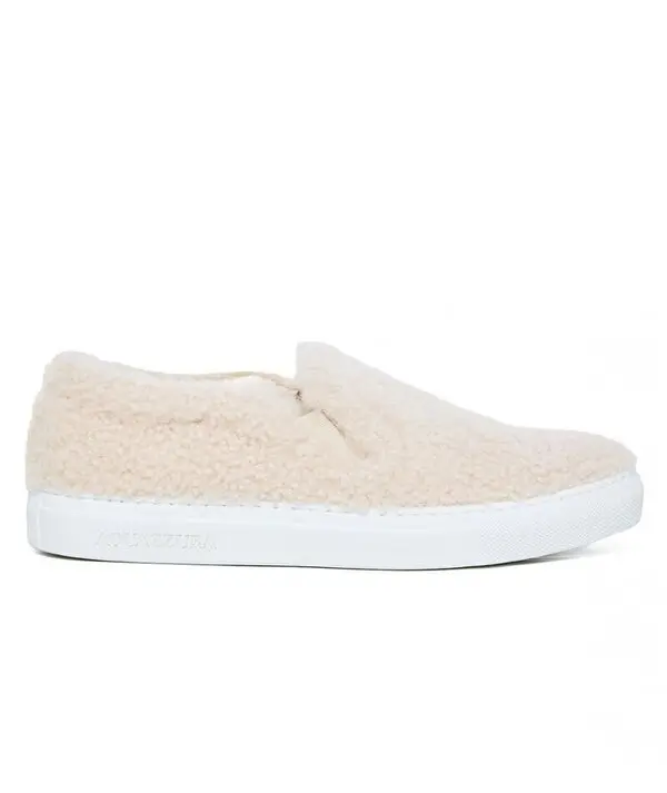 AQUAZZURA Relax Shearling Sneakers