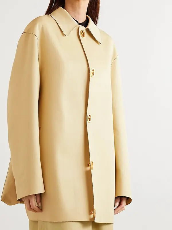Bottega Veneta Convertible Bonded-cotton Jacket