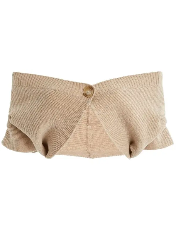 Jacquemus Valerie Off-the-shoulder Top
