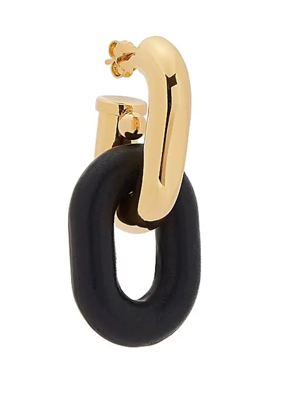 Rabanne Xl Link Gold-tone Drop Earrings