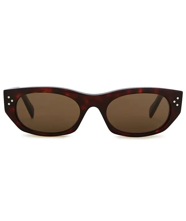 Celine Tortoiseshell Cat-eye Sunglasses