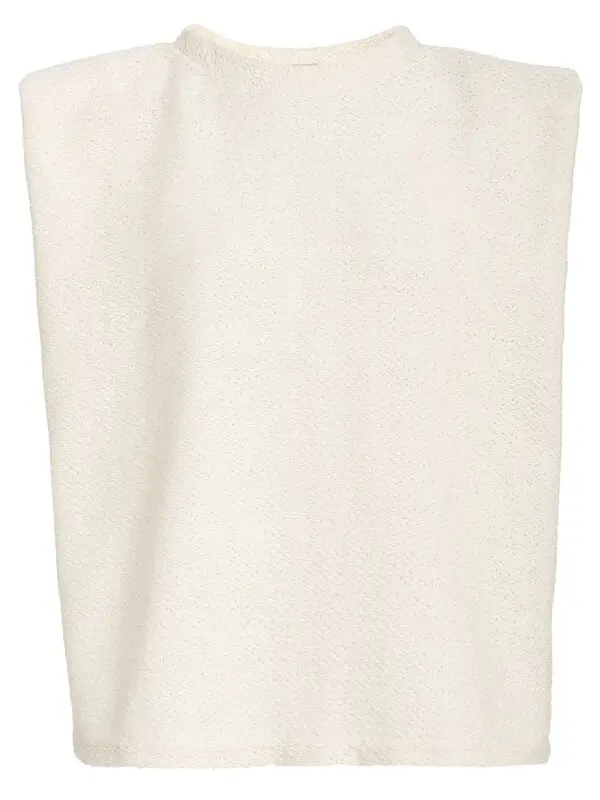 Johanna Ortiz Obelisk Sleeveless Cotton-blend Top