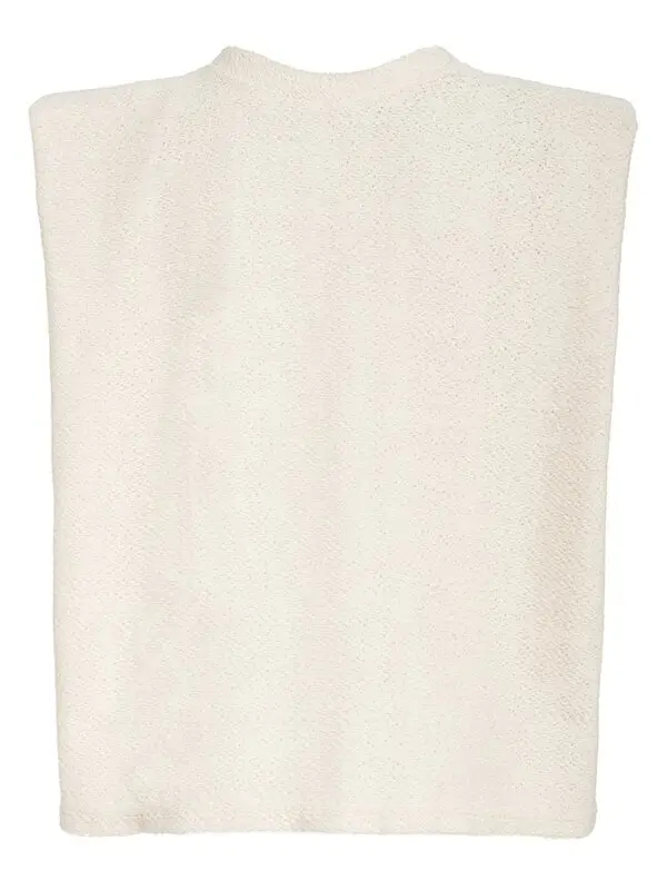 Johanna Ortiz Obelisk Sleeveless Cotton-blend Top