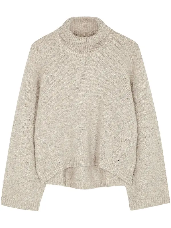 TOTEME Ravenna Oatmeal Wool-blend Jumper