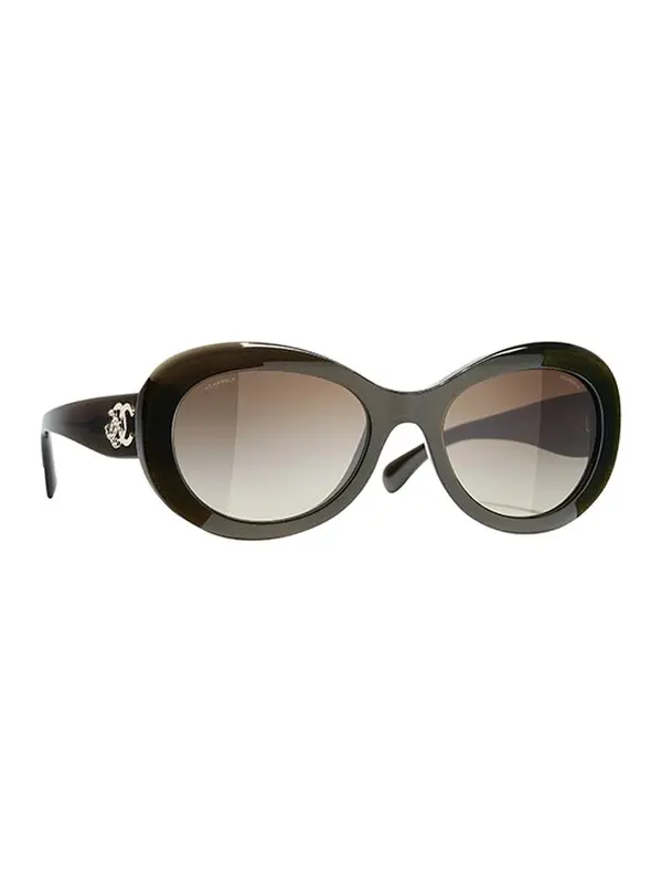 Chanel Oval Sunglasses