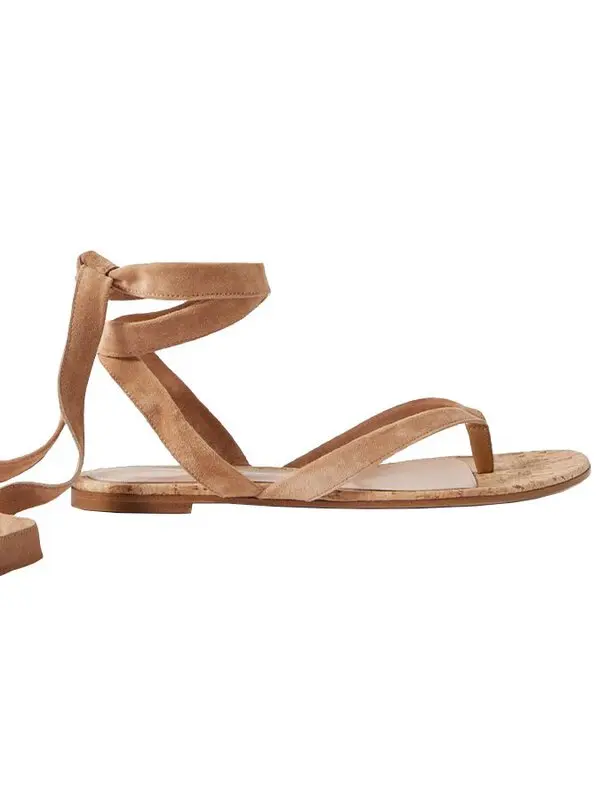 GIANVITO ROSSI Suede Sandals