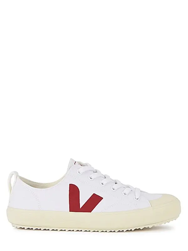 VEJA Nova White Canvas Sneakers
