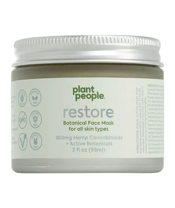 PLANT PEOPLE Restore Face Mask