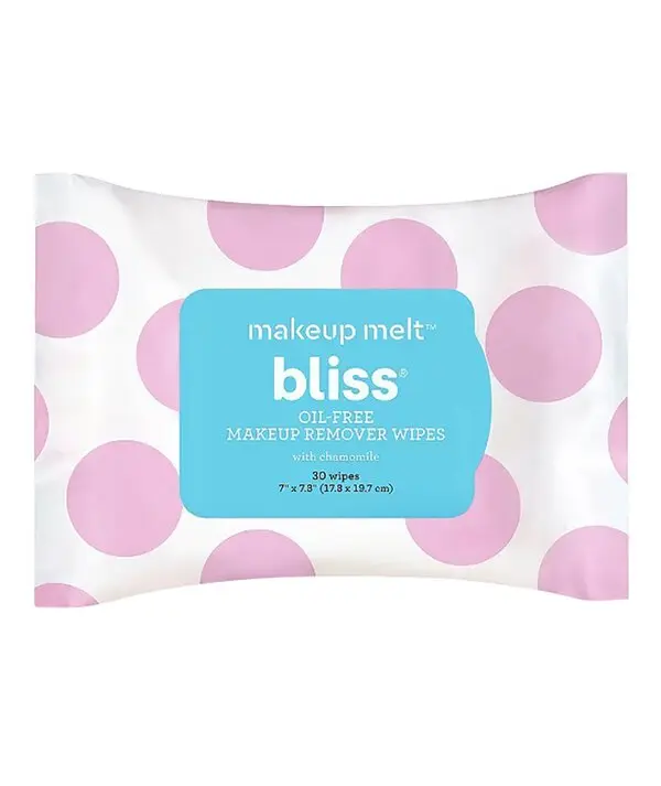 BLISS Makeup Melt Oil-free Makeup Remover Wipes