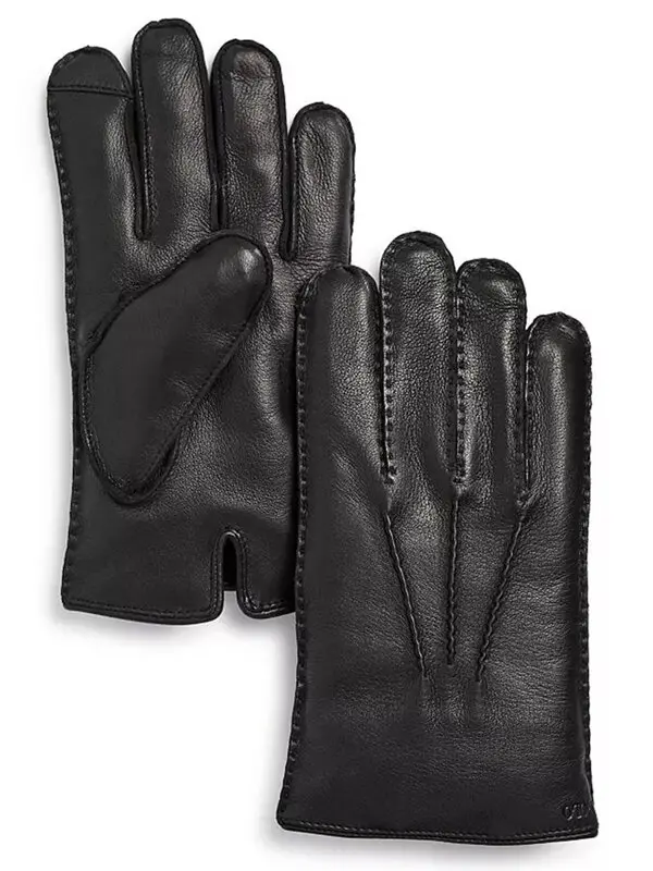 Ralph Lauren Cashmere-lined Leather Gloves