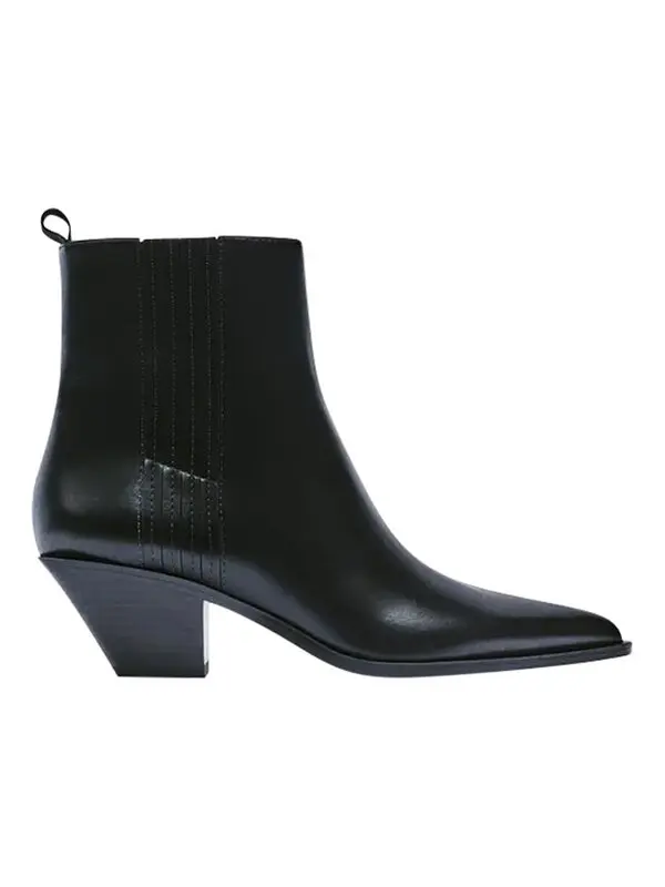 Zara Cowboy Ankle Boots