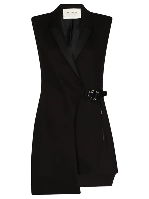1017 Alyx 9sm Buckle Tuxedo Mini Dress