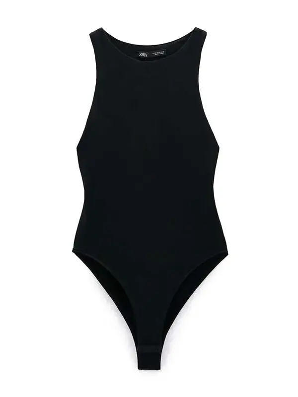 Zara Halterneck Bodysuit
