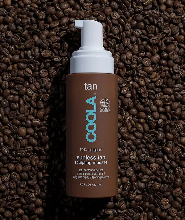 COOLA Organic Sunless Tan Express Sculpting Mousse, 7 Oz./ 207 Ml