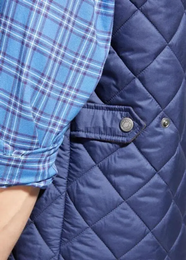 Peter Millar Essex Quilted Vest - Navy