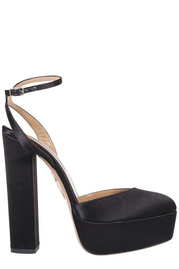 AQUAZZURA Round-toe Platform Pumps
