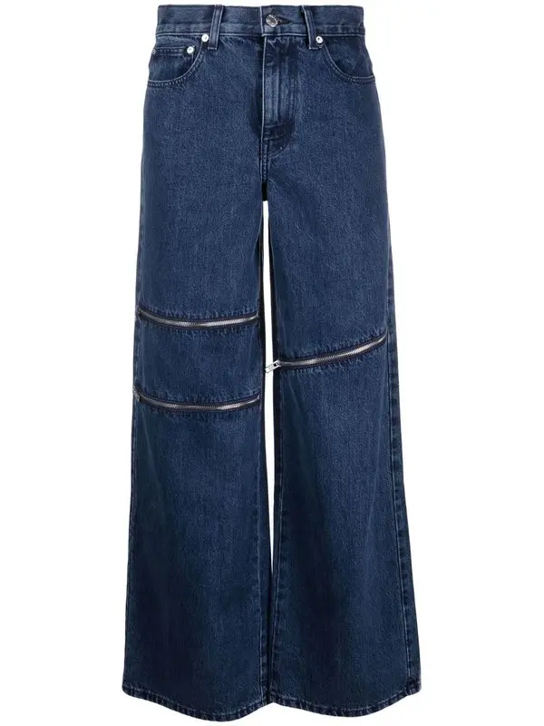 Helmut Lang Zip-detail Denim Jeans
