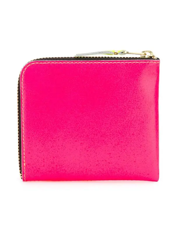 Comme Des Garçons Zip-around Wallet - Pink