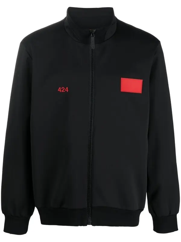 424 Logo-embroidered Zipped Jacket