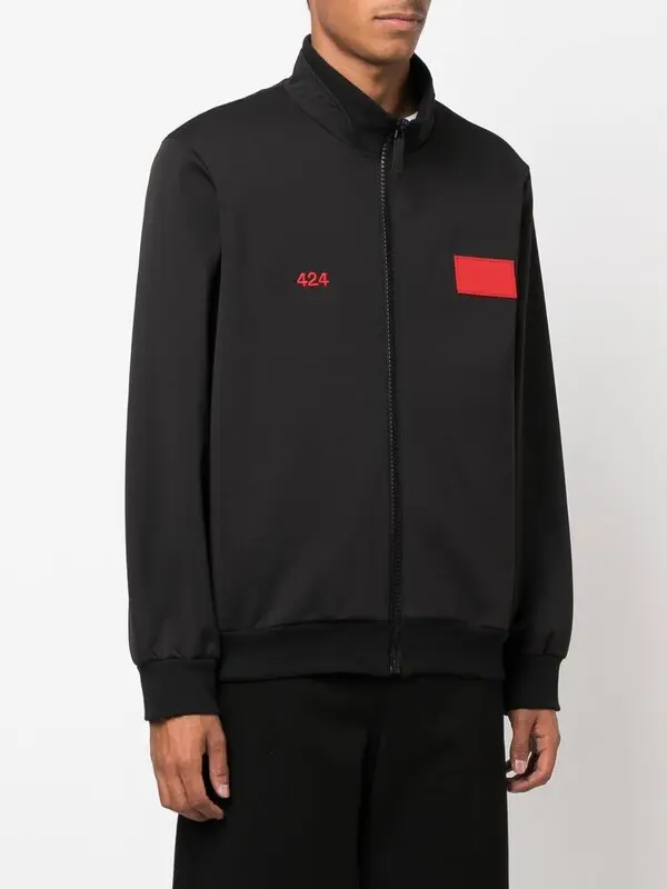 424 Logo-embroidered Zipped Jacket