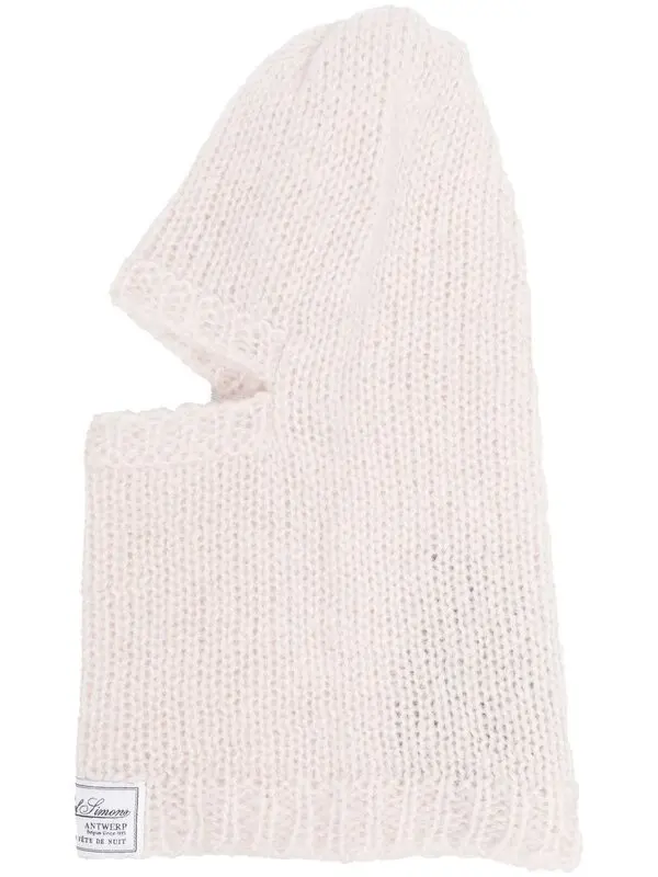 Raf Simons Knitted Balaclava - Pink