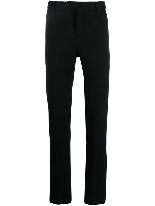 PT TORINO Straight-leg Trousers - Black