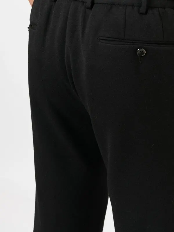 PT TORINO Straight-leg Trousers - Black