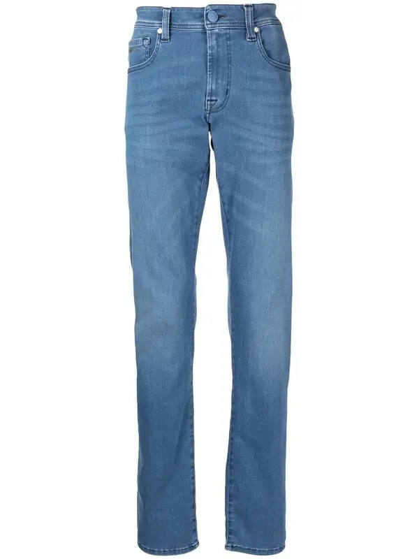 TRAMAROSSA Michelange Slim-cut Jeans - Blue